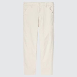 Uniqlo | Pants | Uniqlo Off White Utility Work Pants | Poshmark
